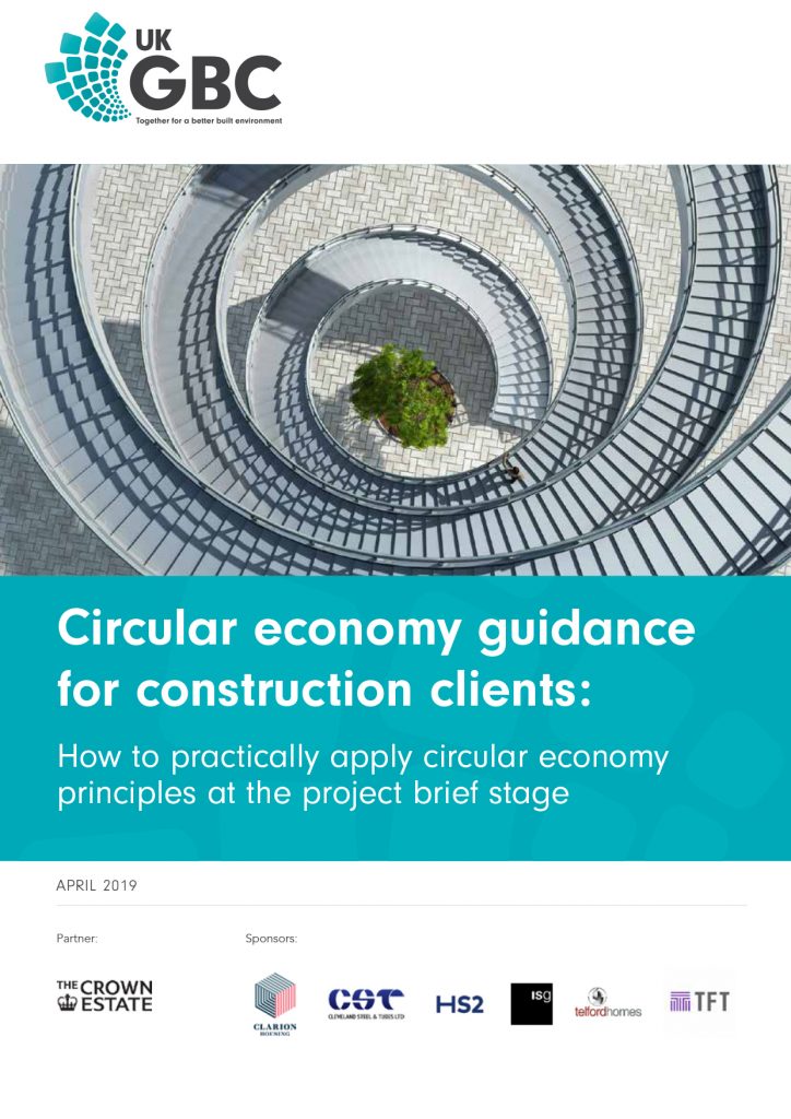 Circular economy guidance for construction clients – GHA Knowledge Base