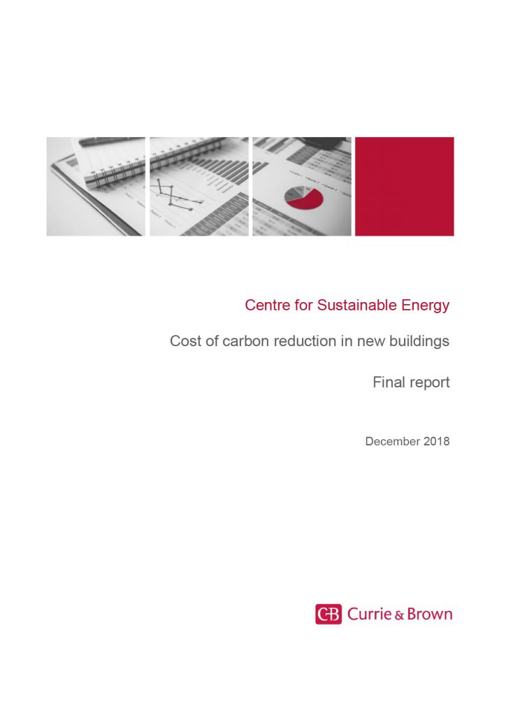 Cost of carbon reduction in new buildings – GHA Knowledge Base