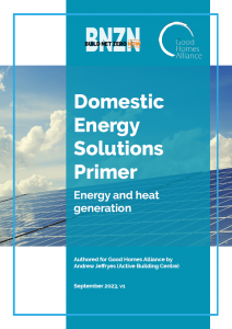 Domestic Energy Solutions Primer – Energy and heat generation – GHA ...