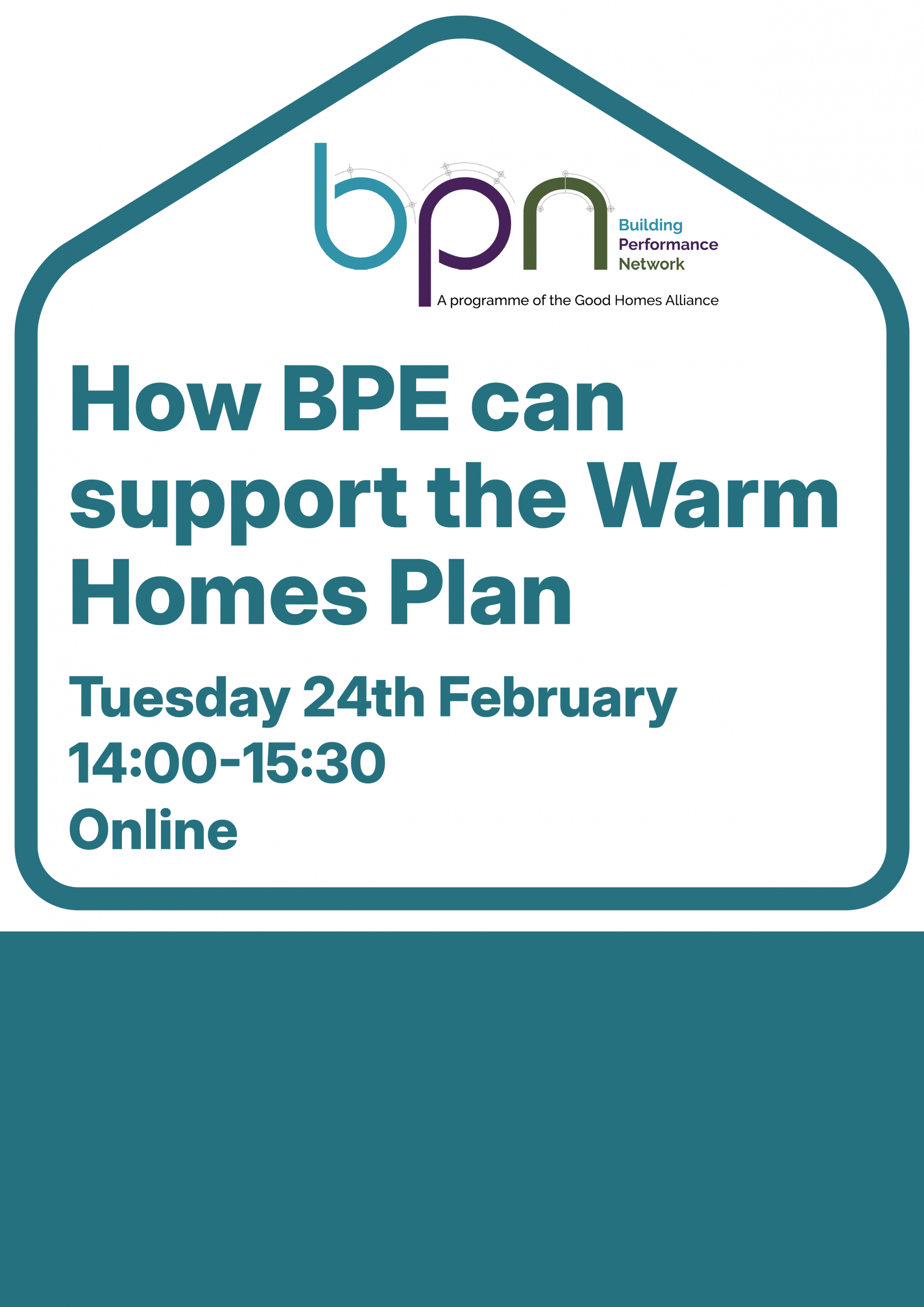 Webinar: How can BPE support the Warm Homes Plan – GHA Knowledge Base